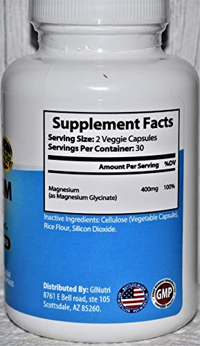 natural magnesium glycinate for restful sleep