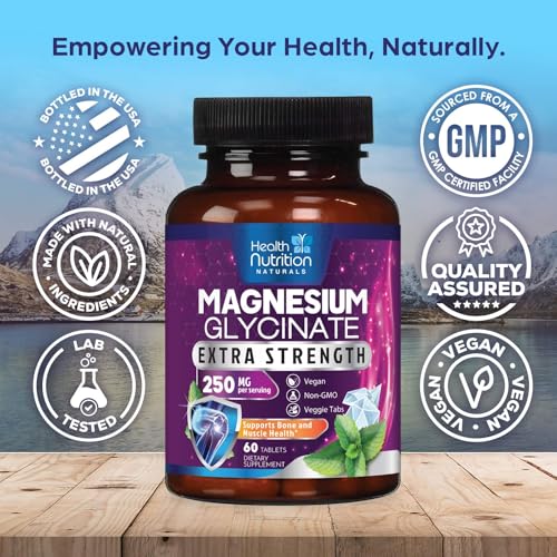 natural magnesium glycinate for stress relief
