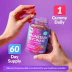 Natural magnesium glycinate for stress relief