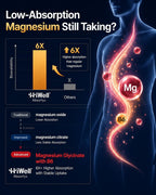 Natural magnesium glycinate for stress relief