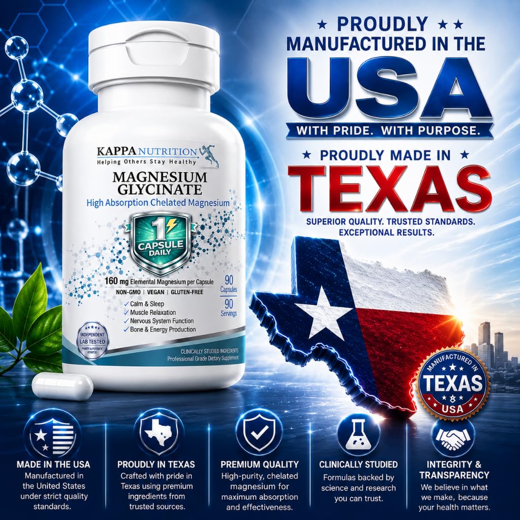 natural magnesium glycinate for stress relief