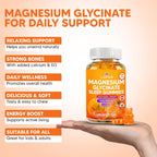 Natural magnesium glycinate for stress relief