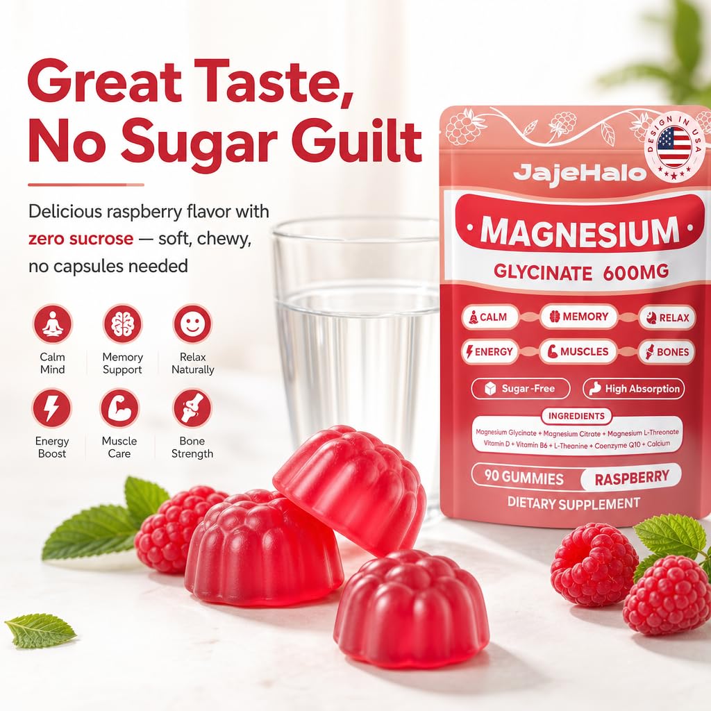 Natural magnesium glycinate for stress relief