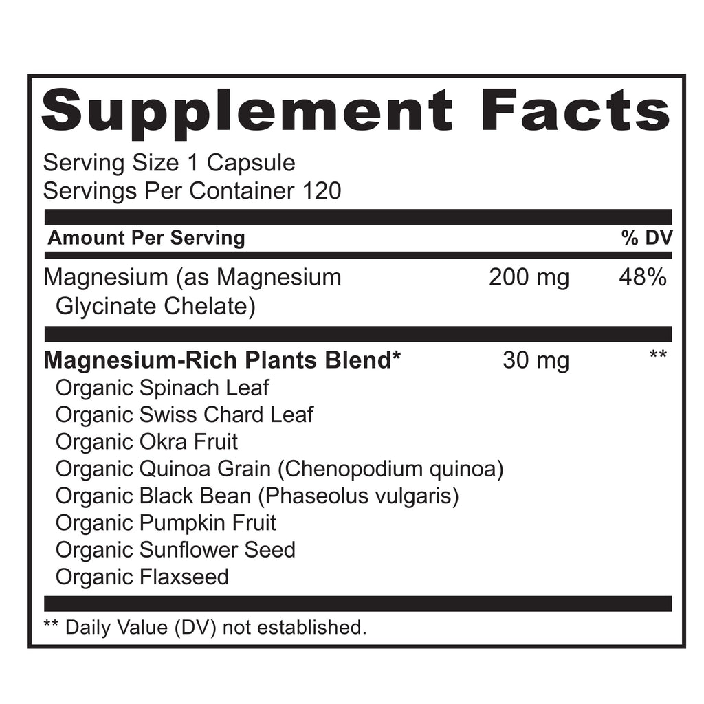 natural magnesium glycinate for wellness
