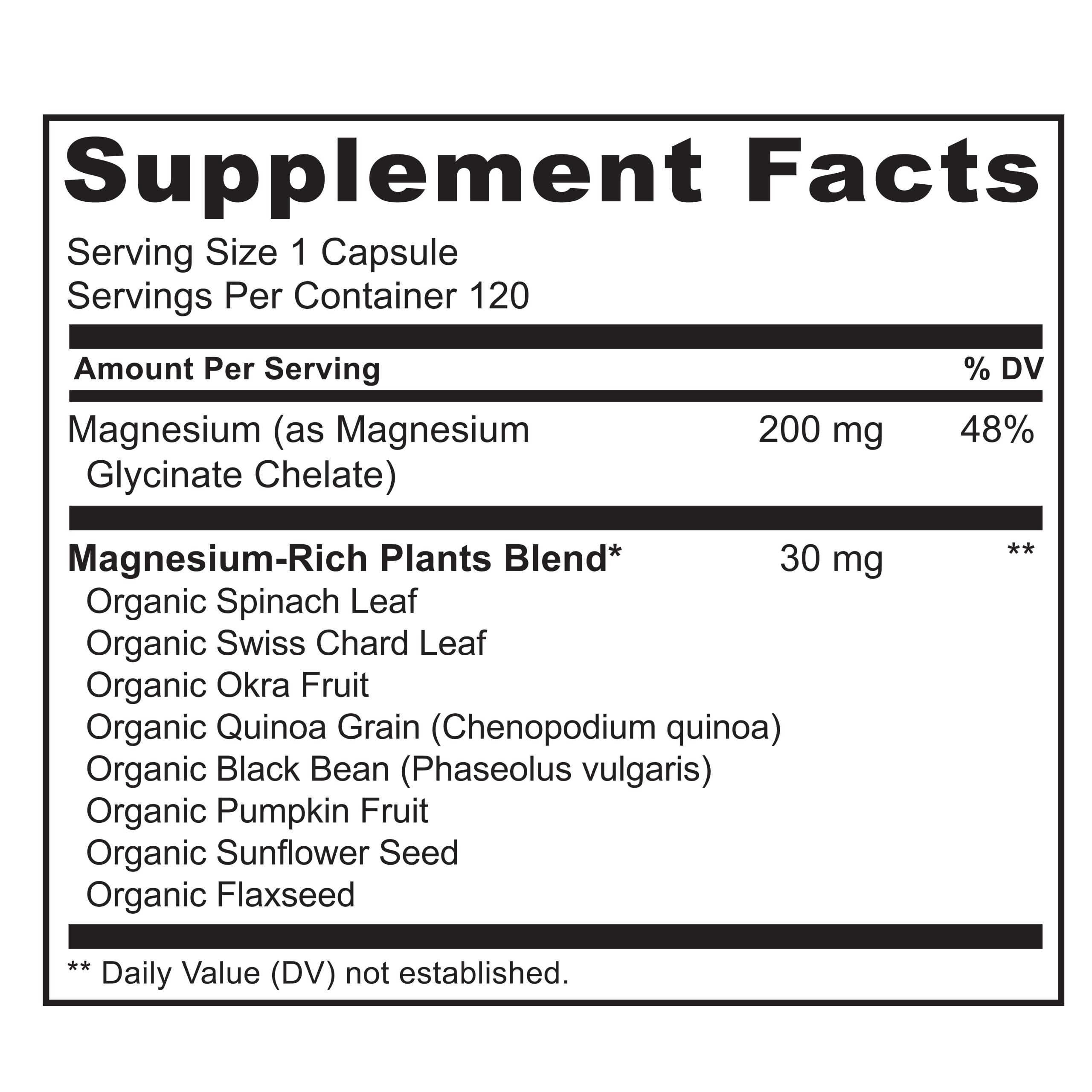 natural magnesium glycinate for wellness