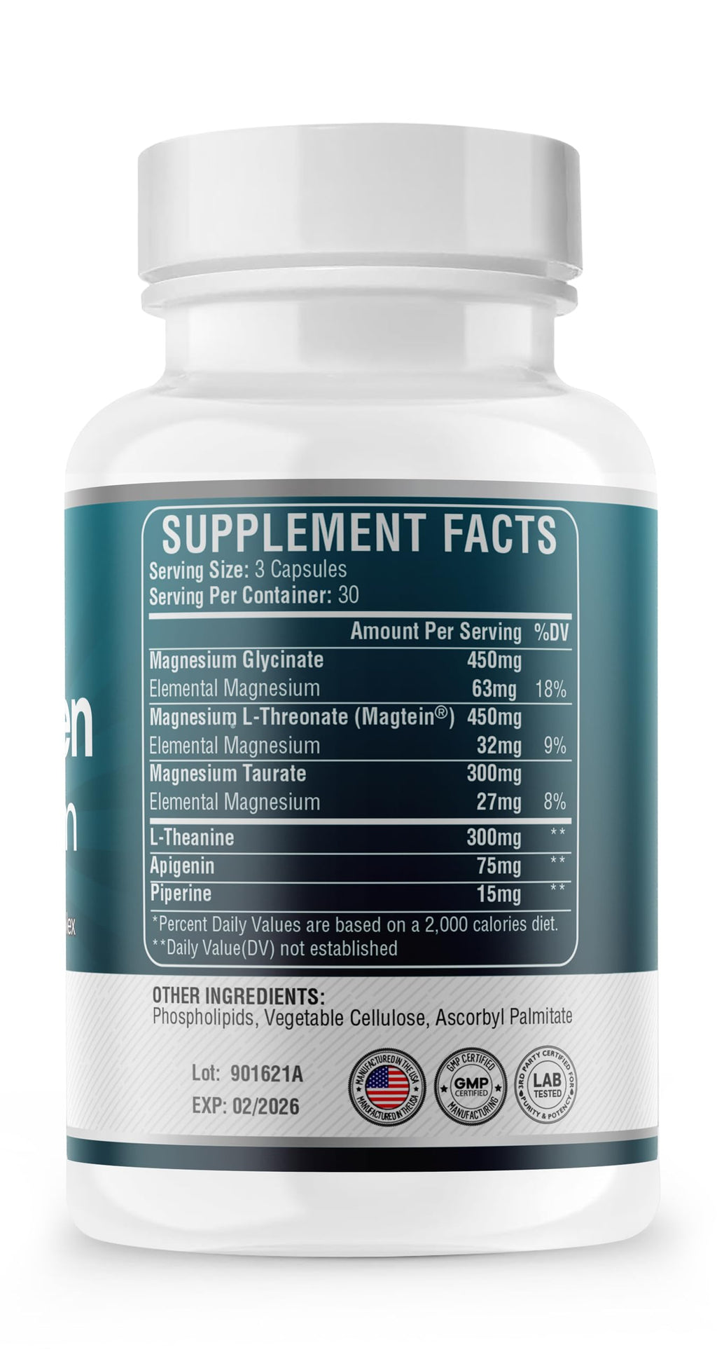 Natural magnesium glycinate supplement benefits