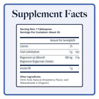 natural magnesium glycinate supplement