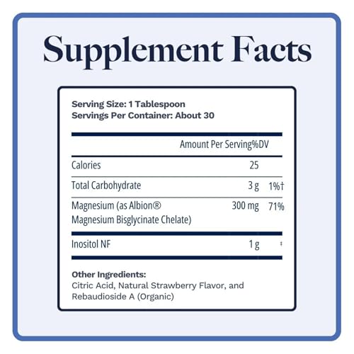 natural magnesium glycinate supplement