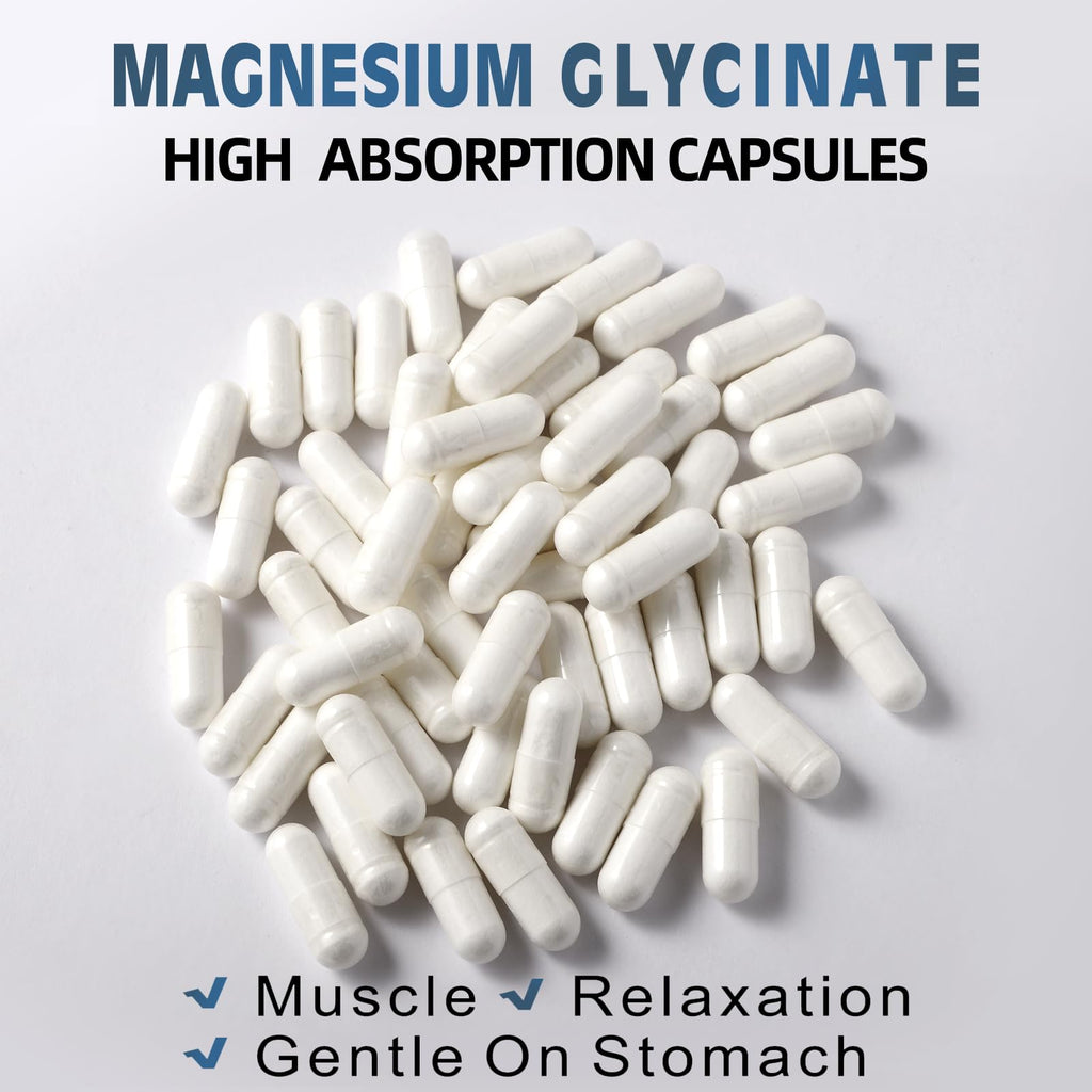natural magnesium glycinate supplement