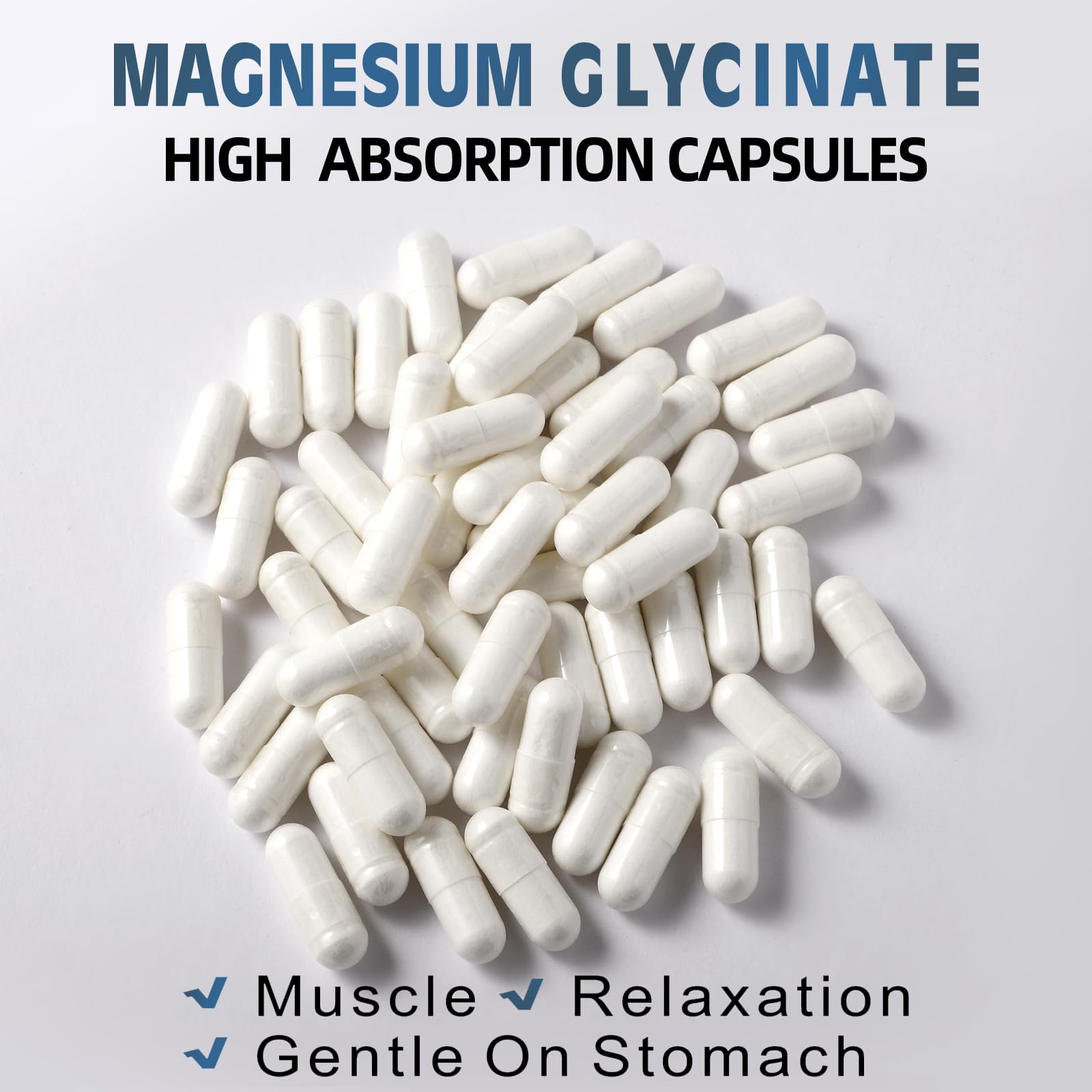 natural magnesium glycinate supplement