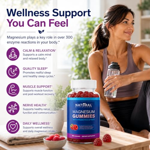 natural magnesium gummies for adults