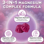 Natural magnesium gummies for better sleep
