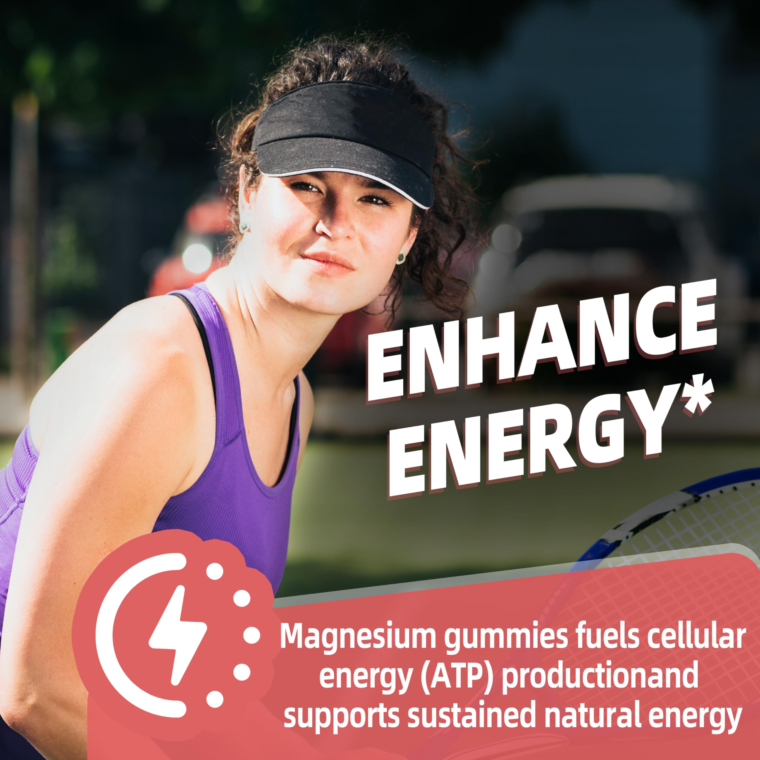 Natural magnesium gummies for better sleep