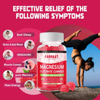 Natural magnesium gummies for better sleep