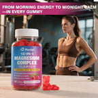 Natural magnesium gummies for better sleep