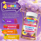 Natural magnesium gummies for children