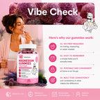 Natural magnesium gummies for daily wellness