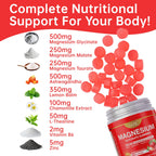 Natural magnesium gummies for daily wellness