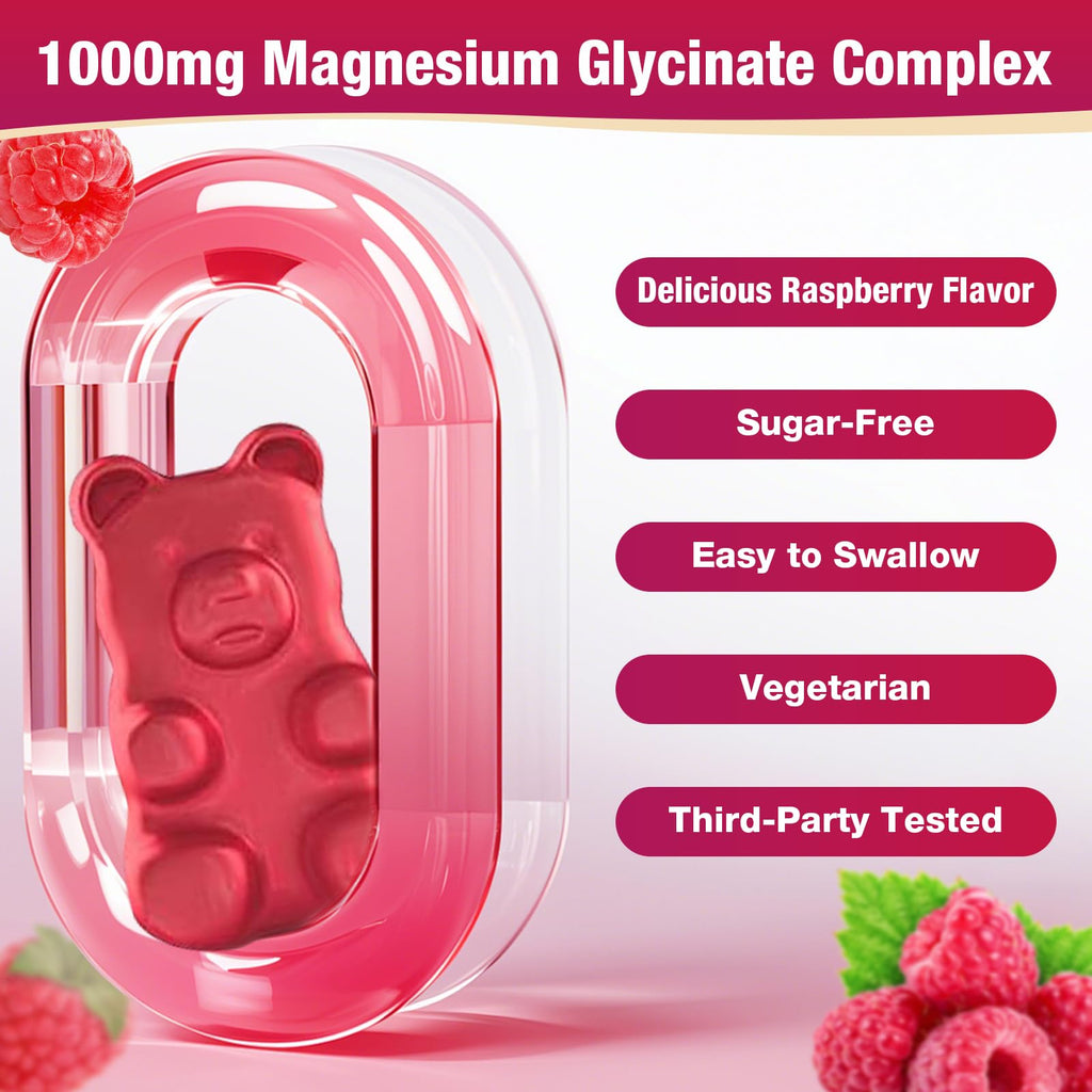 Natural magnesium gummies for daily wellness