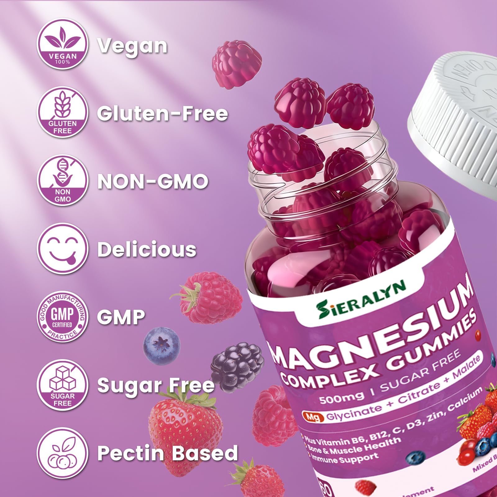 natural magnesium gummies for improved mood