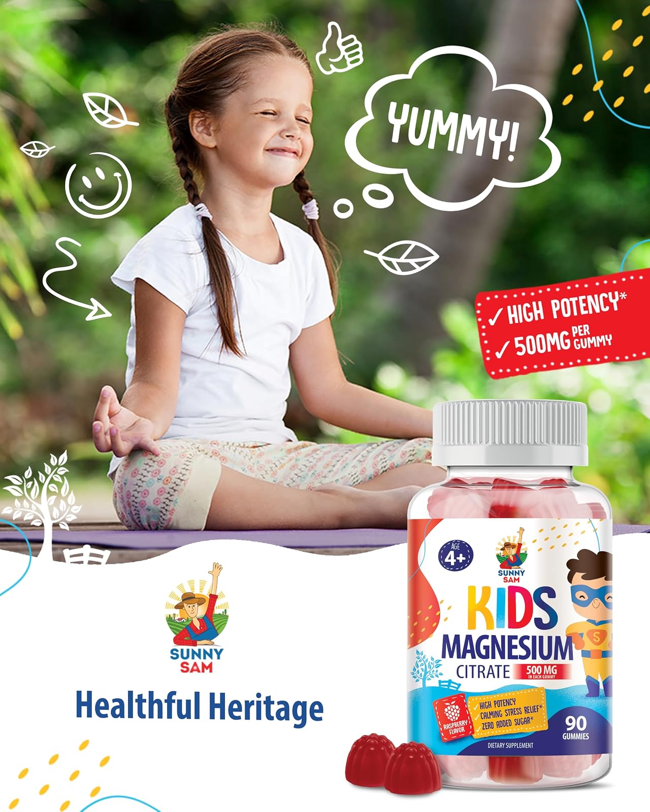 natural magnesium gummies for improved sleep