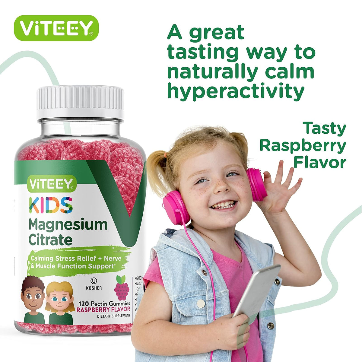 natural magnesium gummies for kids' wellness