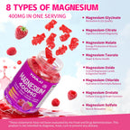 Natural magnesium gummies for muscle health