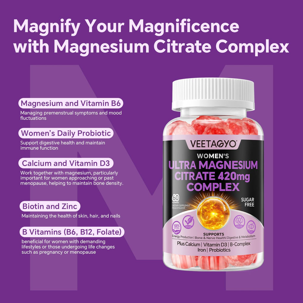natural magnesium gummies for muscle relief