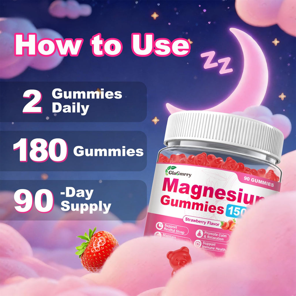 natural magnesium gummies for stress relief