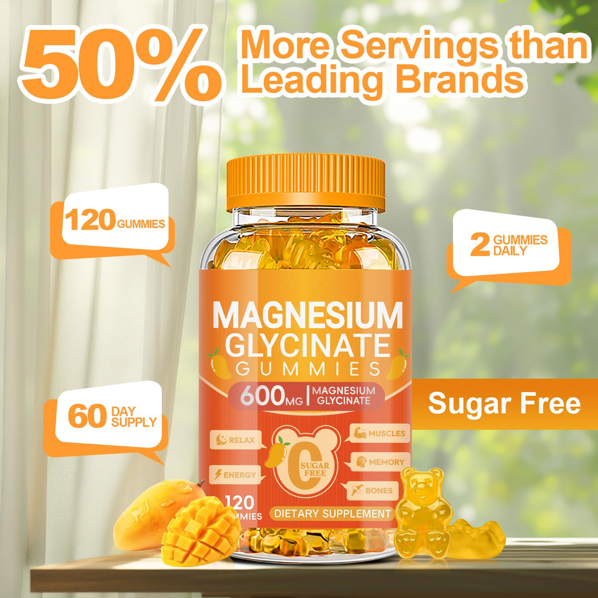 natural magnesium gummies for stress relief