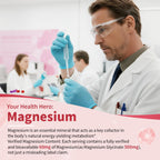 Natural magnesium gummies for stress relief