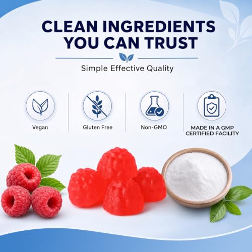 Natural magnesium gummies for stress relief