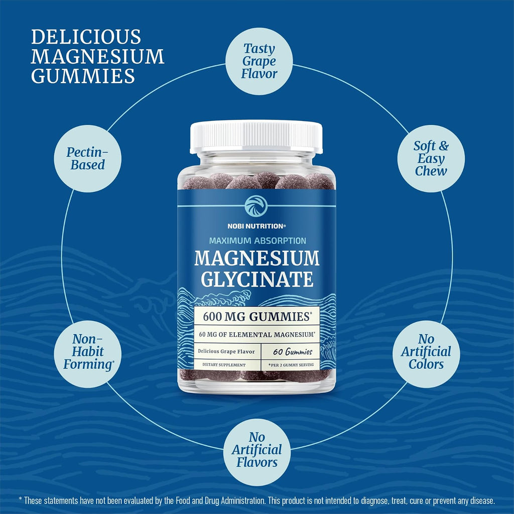 natural magnesium gummies for stress relief