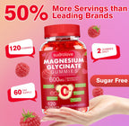 Natural magnesium gummies for stress relief