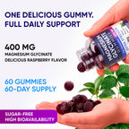 Natural magnesium gummies for stress relief