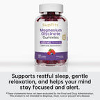 Natural magnesium gummies for stress relief