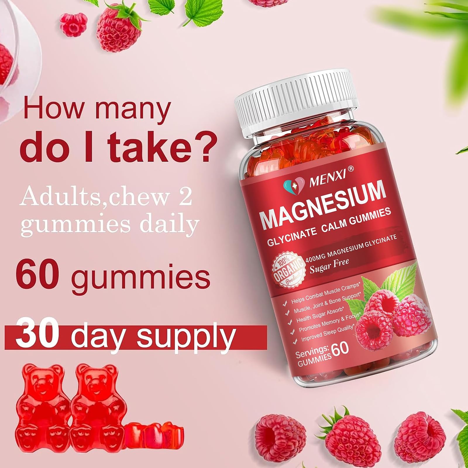 natural magnesium gummies for stress relief