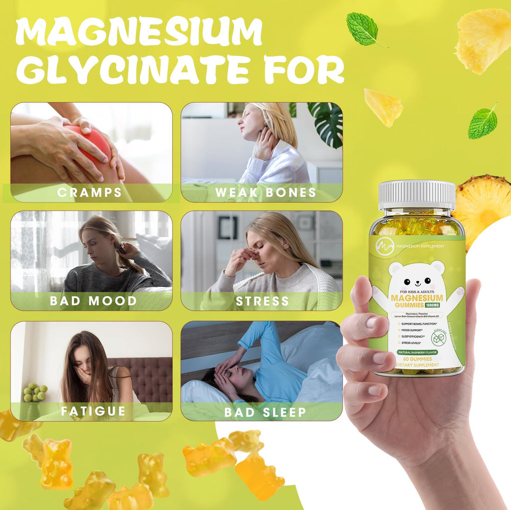 natural magnesium gummies with L-Theanine