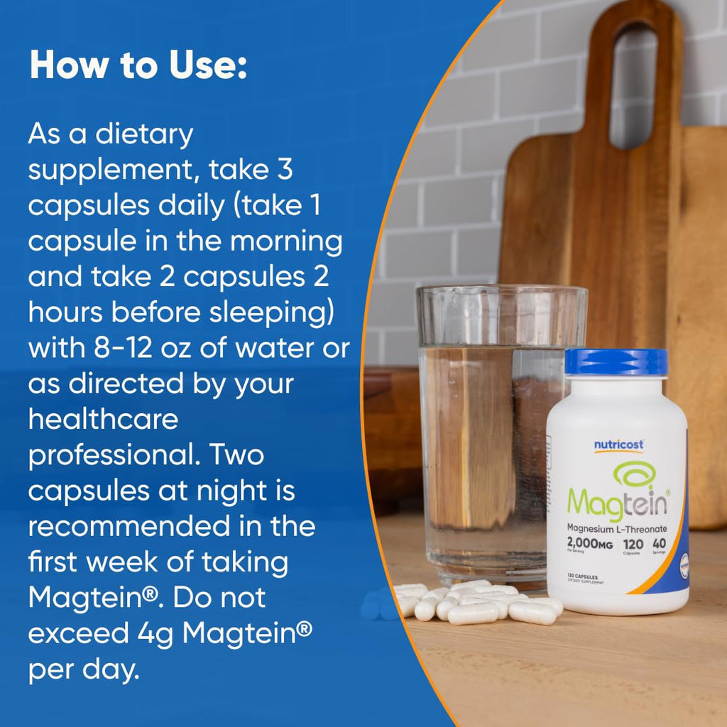 natural magnesium l-threonate for stress relief