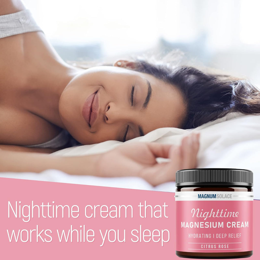 natural magnesium lotion for better sleep