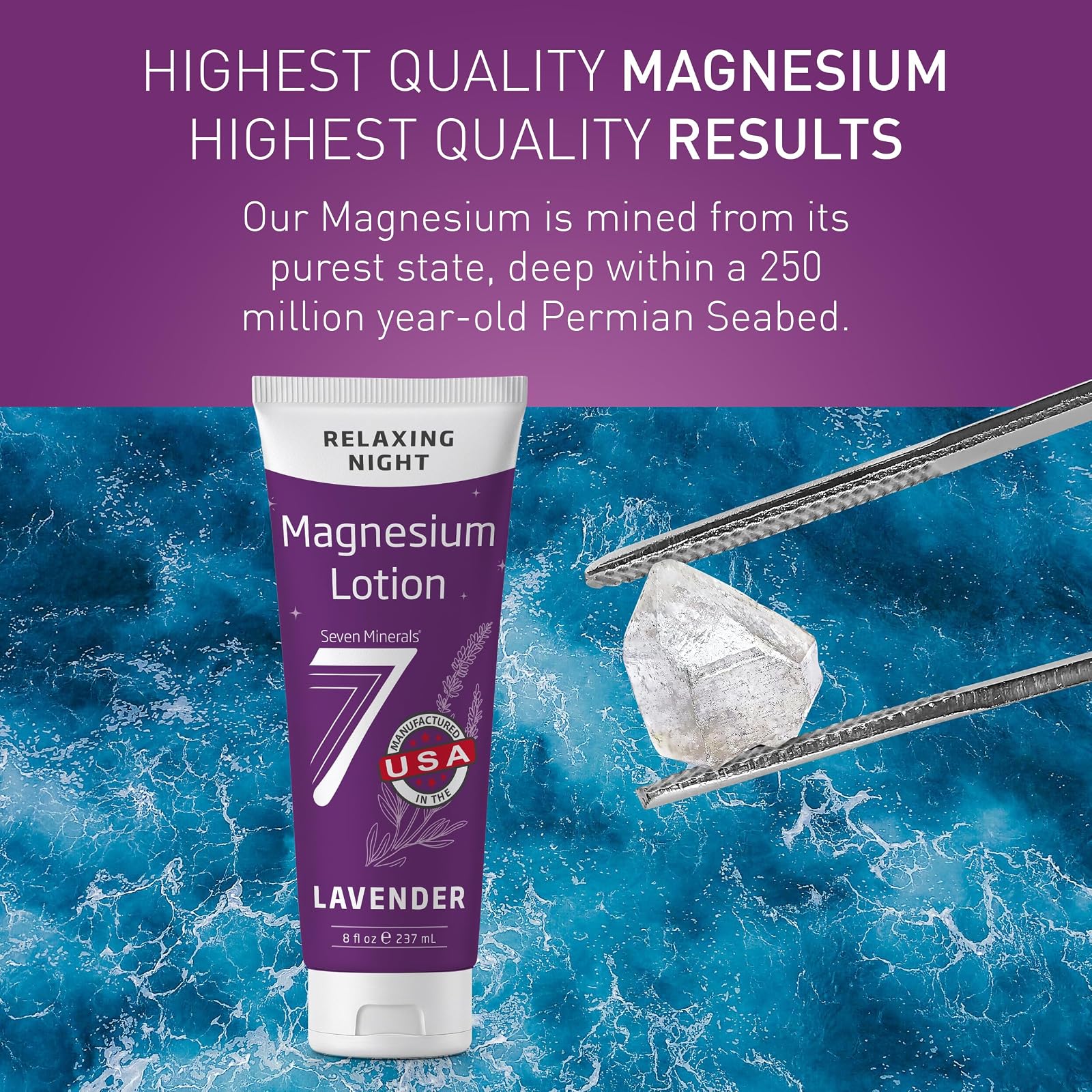 natural magnesium lotion for dry skin