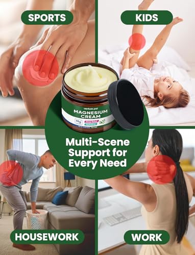 natural magnesium lotion for leg pain