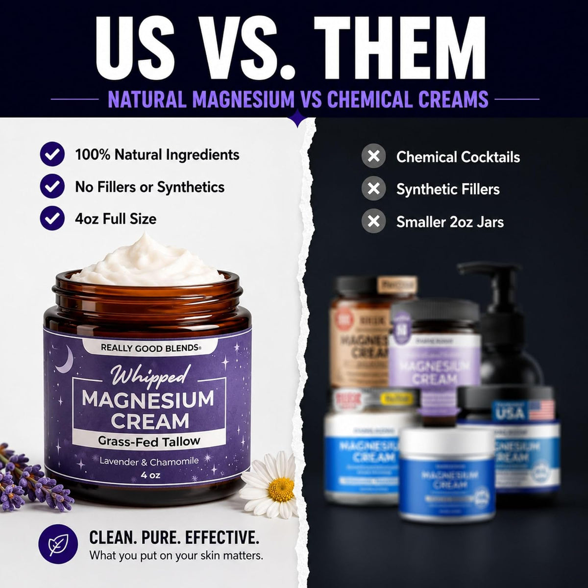 natural magnesium lotion for relaxation