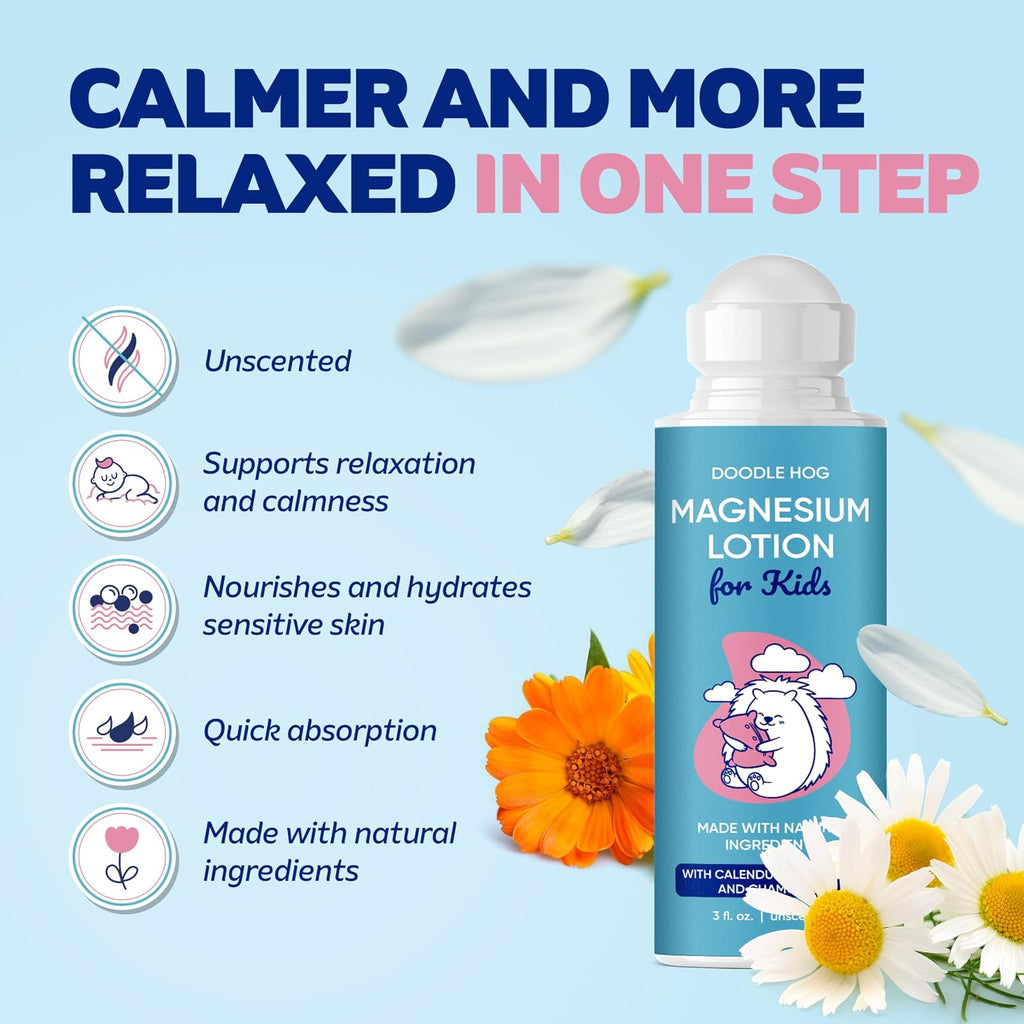 natural magnesium lotion for relaxation