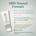 Natural magnesium lotion for stress relief