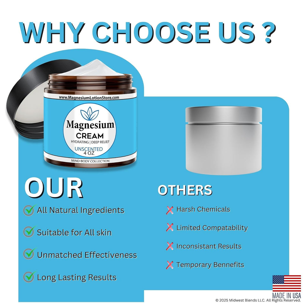 natural magnesium lotion for stress relief