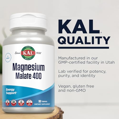 Natural magnesium malate for relaxation