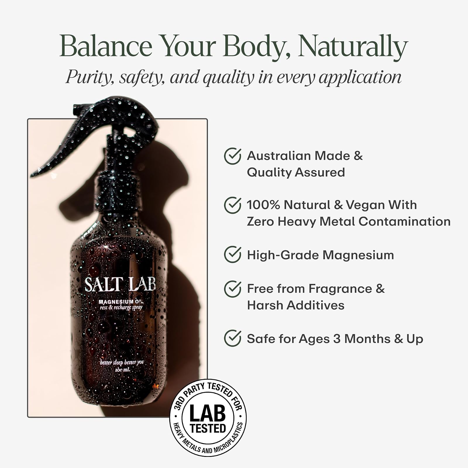 natural magnesium oil for muscle relief