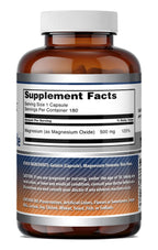 natural magnesium oxide for relaxation