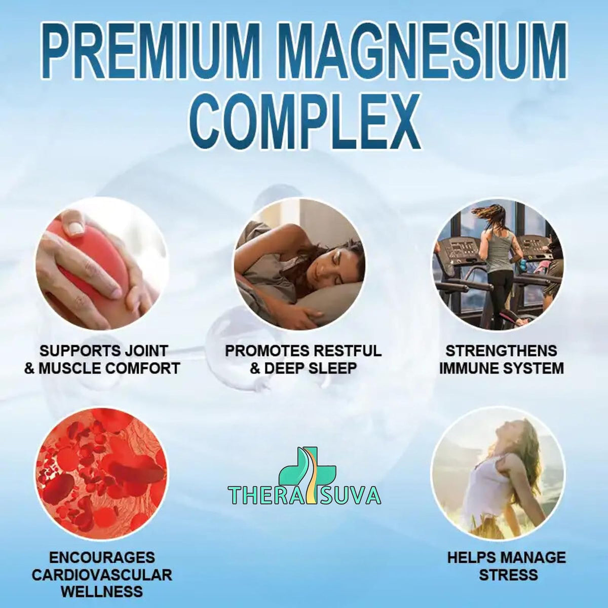 Natural magnesium oxide supplement for wellness